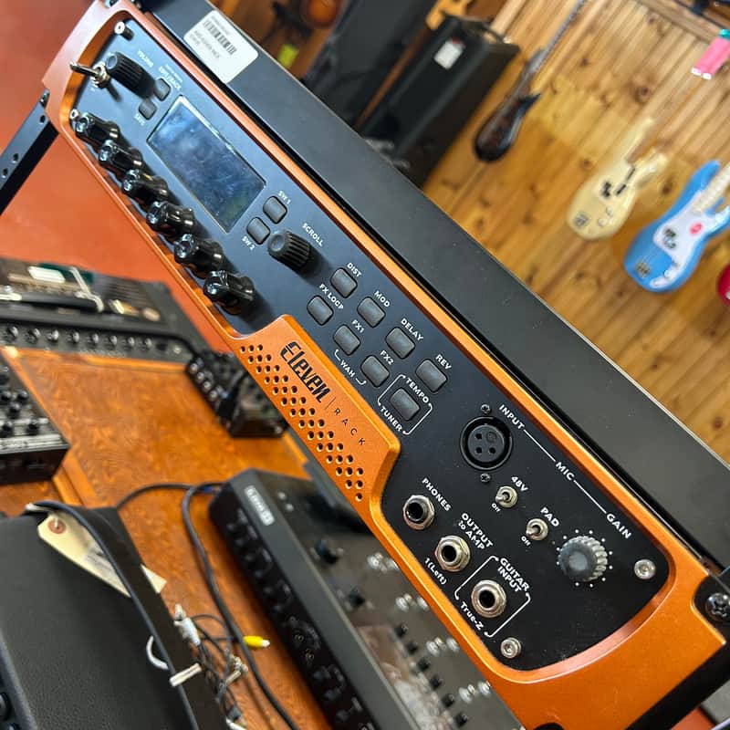USED Avid Eleven Rack Guitar Multi-Effects Processor and Pro Tools Int ...